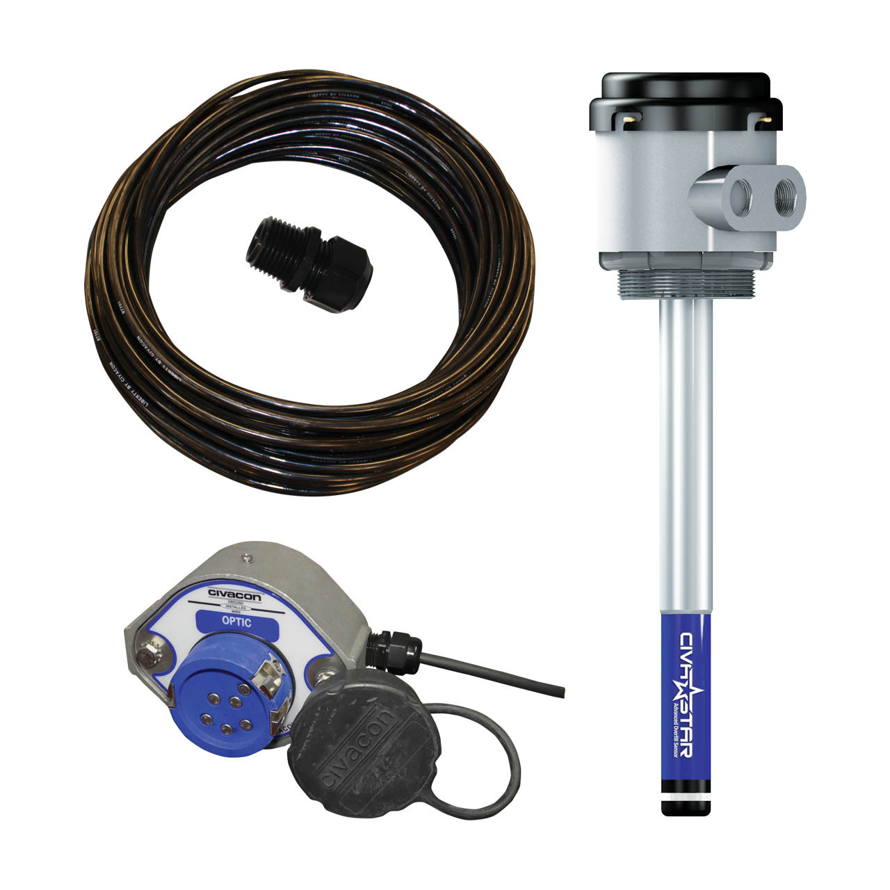 Civacon AV5-1 Single Compartment Hard-Wire Aviation Kit, 5-Wire, Blue ...